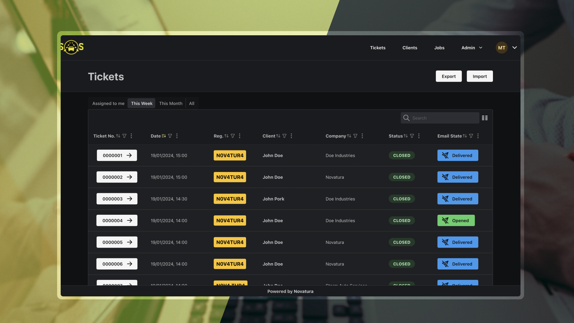 Tracking jobs and automating reports for a UK-wide enterprise | Novatura
